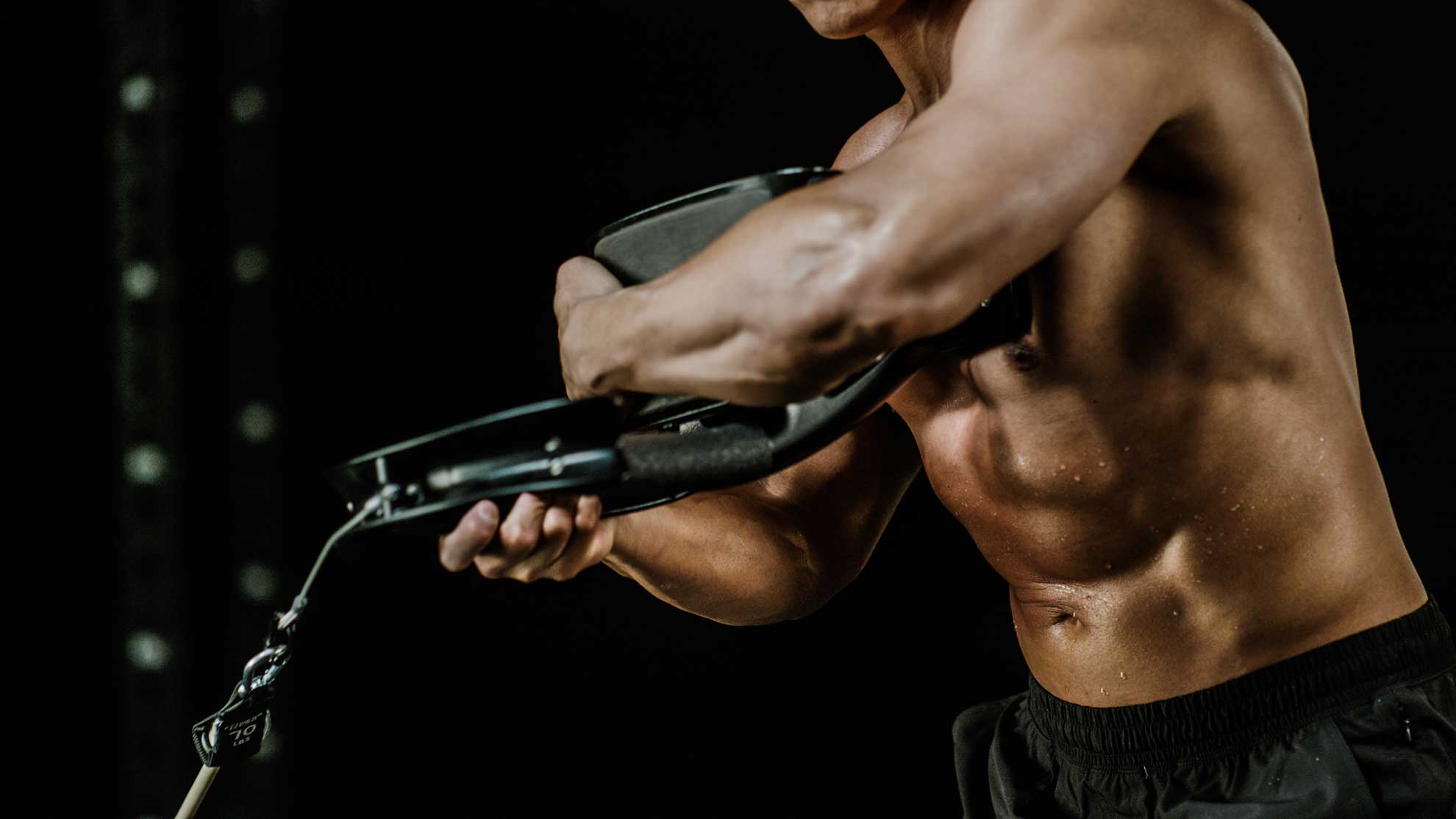 torso rotation cable attachment